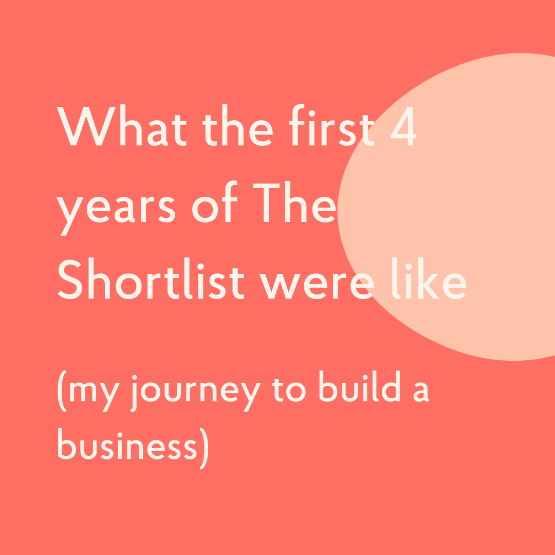 What the first four years of The Shortlist looked like